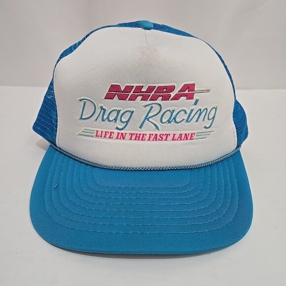 Sport Service | Accessories | Vintage Nhra Drag Racing Trucker Hat Snap ...